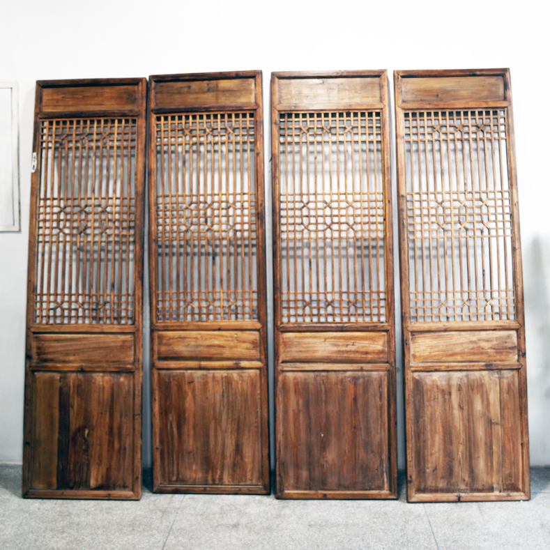 Large Elm Screen NATURAL – Brown & Home